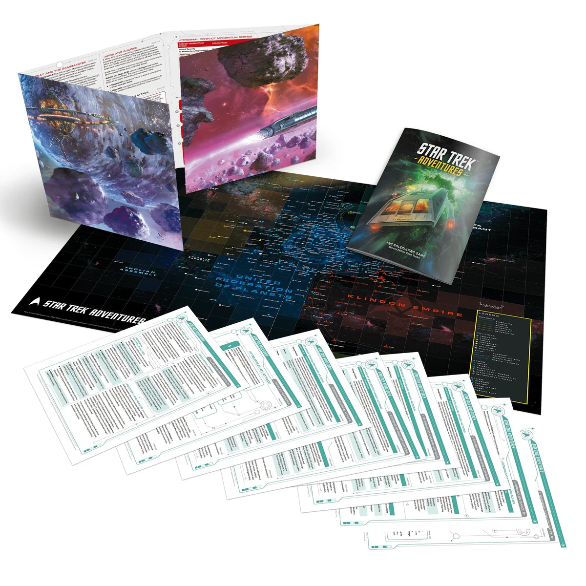 Star Trek Adventures 2nd Edition Game Toolkit - GM Screen & Tools | Elderwoods
