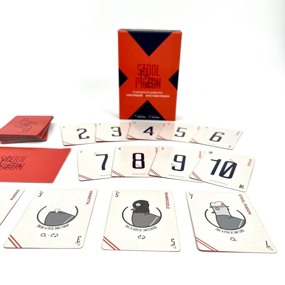 Stool Pigeon: the Pigeon Mafia card game! – Elderwoods
